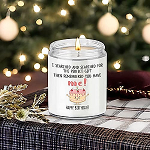 GSPY Scented Candles - Birthday Gifts for Men, Women - Bday Gifts, Happy Birthday Gift Ideas for Him, Her, Husband, Wife, Boyfriend, Mom, Dad, Sister, Best Friend - Male, Female Birthday Gifts