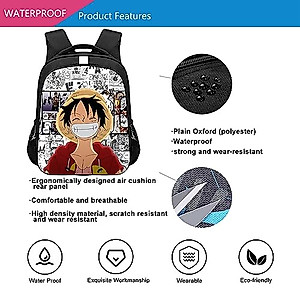 MDXTM Lightweight Backpack Daily Use Anime Pattern Backpack - Stylish and Functional Backpack
