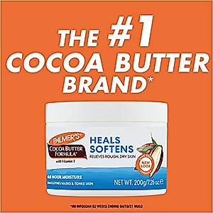 Palmer's Cocoa Butter Formula Daily Skin Therapy Solid Lotion with Vitamin E, Body Moisturizer for Extremely Dry Skin, Softens and Soothes, 7.25 Ounces, (Pack of 1)