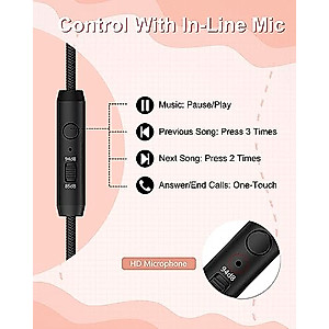 ADOOPE Kids Headphones with Safe 85dB/94dB Volume Limiter for Teen and Boys, Foldable HD Stereo Sound Headphones PC/fire Tablet/iPad, Headphones with Microphone for School, Travel and Home