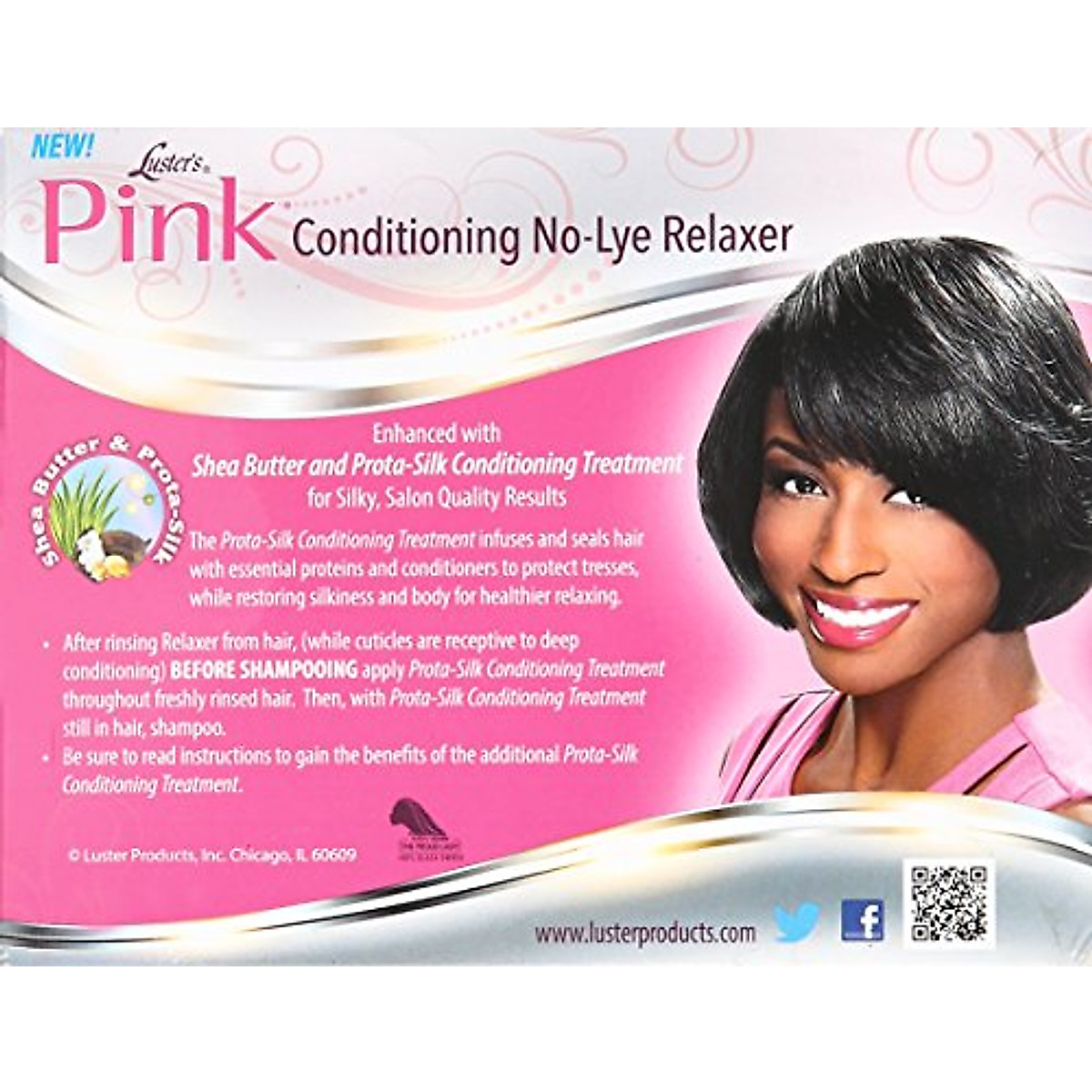 Luster's Pink Conditioning No Lye Relaxer Super Strength