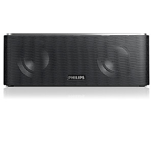 Philips SB365B/37 Wireless Bluetooth Portable Speaker with Rechargeable Battery