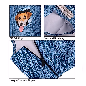 Upetstory Mushroom Luggage Cover Protector Suitcase Covers Travel Anti-scratch Spandex Baggage Covers Fits 25-28 Inch Luggage Hiking Camping Picnic School Travel