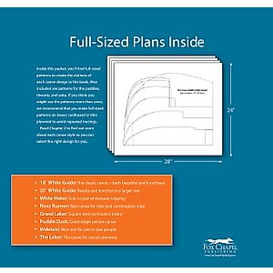Building a Strip Canoe, Second Edition, Revised & Expanded: Full-Sized Plans and Instructions for 8 Easy-To-Build, Field-Tested Canoes (Fox Chapel Publishing) Step-by-Step; 100+ Photos & Illustrations