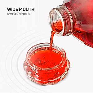 Handheld Small Glass Hummingbird Feeders (Set of 2) with Window Suction Mount Base - Window/Handheld or Tabletop Mini Hummingbird Feeders for Outdoors