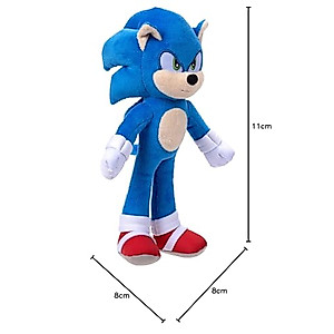 Sonic The Hedgehog 2 9-Inch Plush Collectible Toy 3-Pack