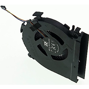 Replacement CPU + GPU Cooling Fan for HP Spectre X360 15-CH 15-CH000 15-CH011DX 15-CH075NR 15-CH008CA 15-CH010CA NS75C00-17J22 NS75C00-17J21 P/N: L17605-001 L17606-001, 4 Pins 4 Wires