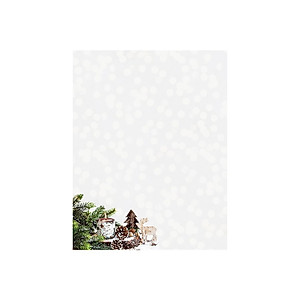 Great Papers! Alpine Woods Letterhead, 80 count, 11" x 8.5" (2017026), Blue