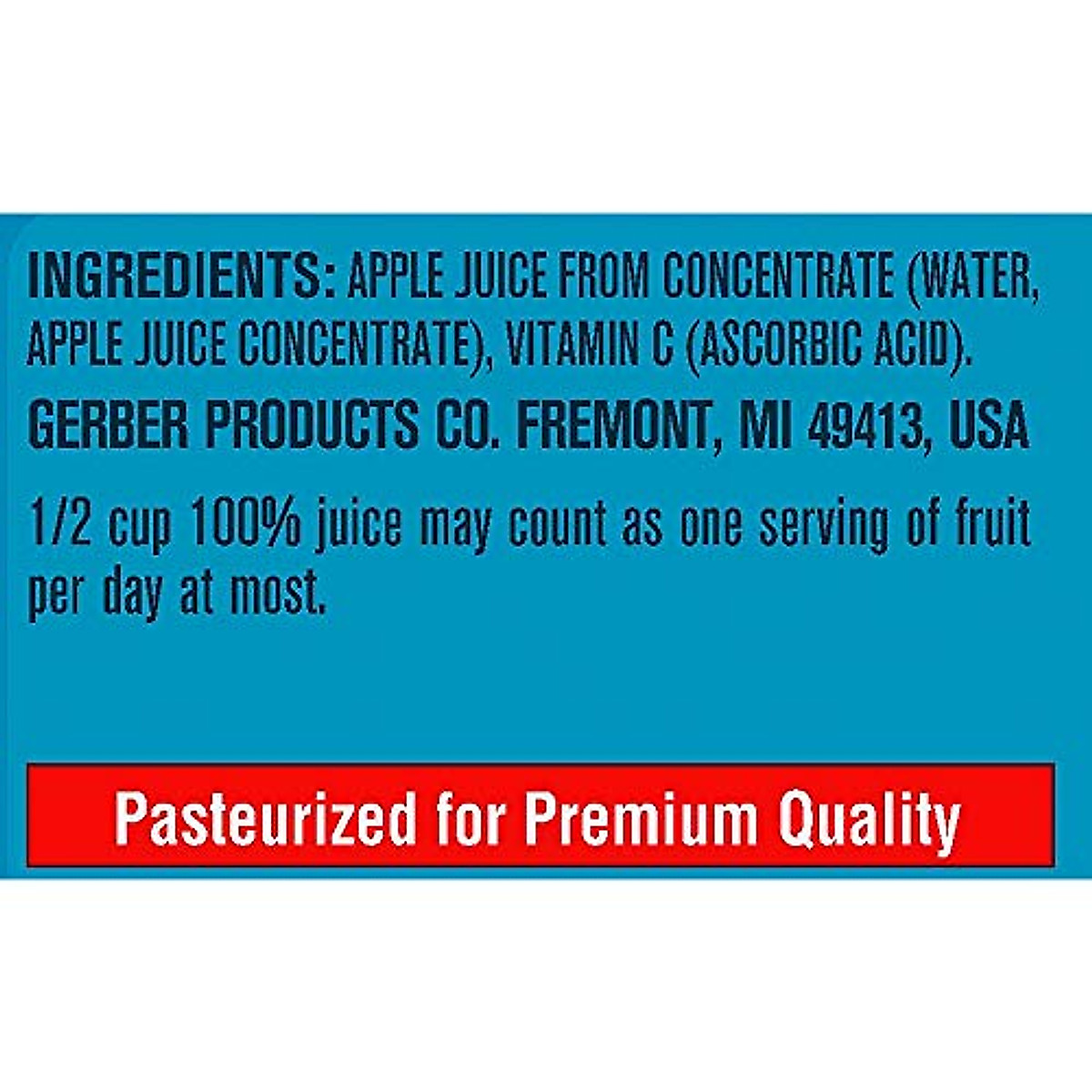 Gerber Toddler Juice Bottles (Apple)