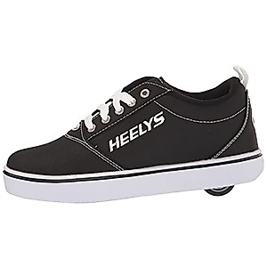 Heelys Footwear Wheeled Heel Shoe, Black, 5 US Unisex Big Kid
