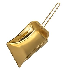 Mikinona Kitchen Cleaning Tools Countertop Dustpan Industrial Dust Pan Garbage Shovel for Kitchen Handheld Dust Pan Small Handled Dustpan Pan Sweeper Dustpan Wide Scooper Stainless Steel