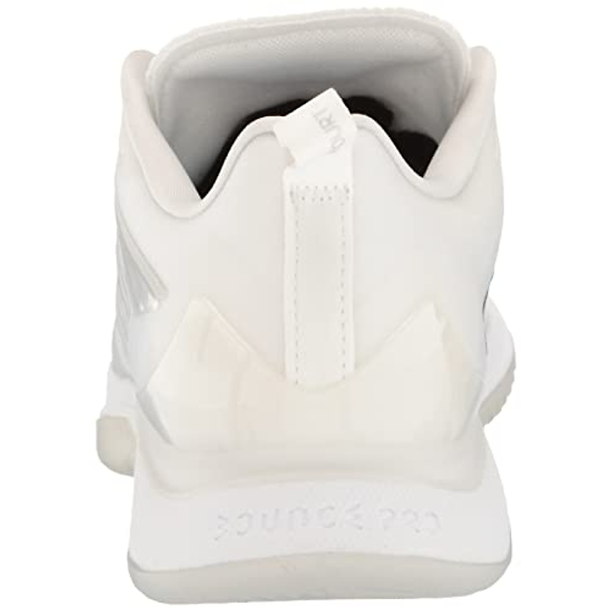 adidas Women's Avacourt Tennis Shoe, White/White/Silver Metallic, 7