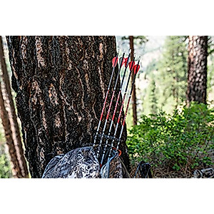 Carbon Express Maxima Triad XSD 350 6 PK Shafts, Fletched,Multi,One Size,51111