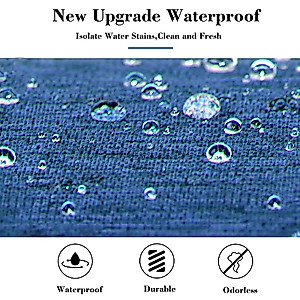 QIALUOBAO Travel Toiletry Bag with Hanging Hook, Small and Medium Water-resistant Makeup Cosmetic Bag, Full Size Container for Travel, Portable Cosmetic Organizer (Blue)