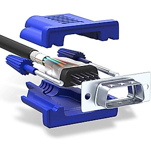 PASOW VGA to VGA Monitor Cable HD15 Male to Male for TV Computer Projector (6 Feet)