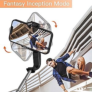 Gimbal Stabilizer for Smartphone, 2 Axis Selfie Stick Tripod with Face Tracking, 360° Rotation, 4 in 1 Portable Phone Tripod w/Extendable Stick for iPhone 14/Android Video Recording hohem iSteady Q