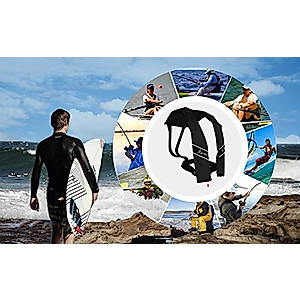 Eyson Slim Inflatable Life Jacket Life Vest Automatic (Olive)