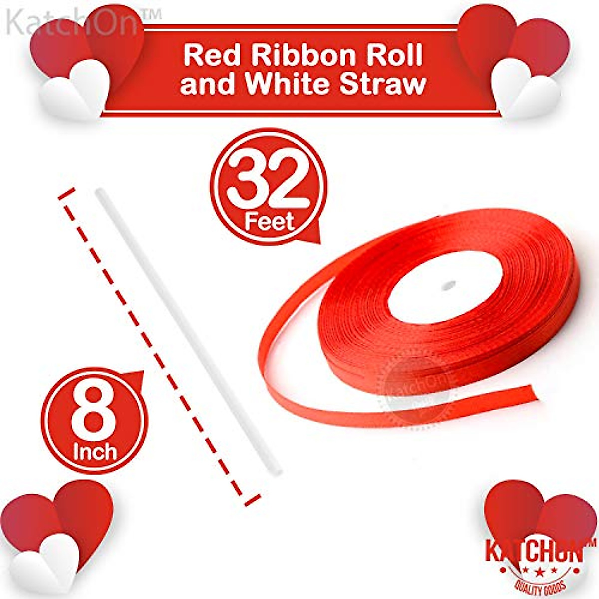 KatchOn, Large Teddy Bear Balloons Set - 40 Inch, Pack of 12 | Anniversary Balloons, I Love You Balloons for Special Night, Anniversary Decorations | Happy Anniversary Balloons, Red Heart Balloons