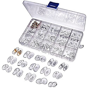 MMOBIEL 150 Pairs Eyeglass Repair Kit Clear Transparent Eye Glasses Nose Support Pads Eyeglass Sunglass