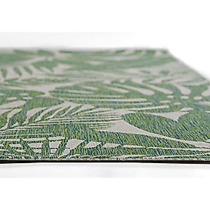 Novogratz by Momeni Villa Salerno Green Indoor/Outdoor Area Rug 2' X 3'