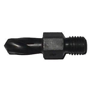 Cobalt Stubby Threaded Shank Drill Bit [Set of 3] Size: 5/16" x 5/8"