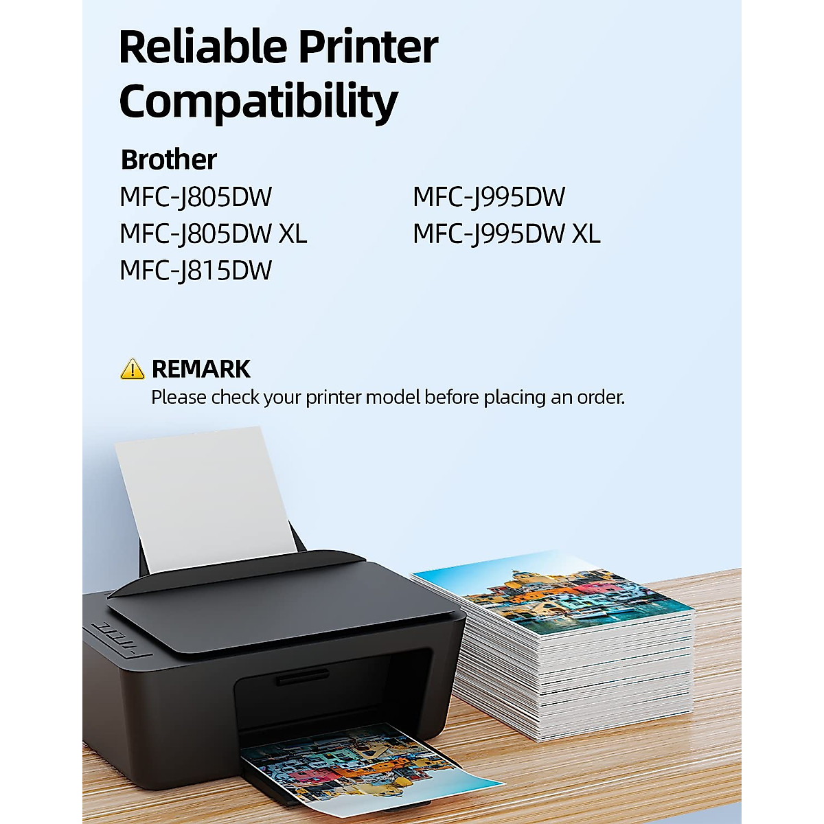 Compatible Brother LC3035 Ink Cartridges | High-Yield | 4 Pack | Latest Chipset ,Work with Brother MFC-J995DW, MFC-J805DW, MFC-J815DW XL for Brother LC3033 Ink Cartridges