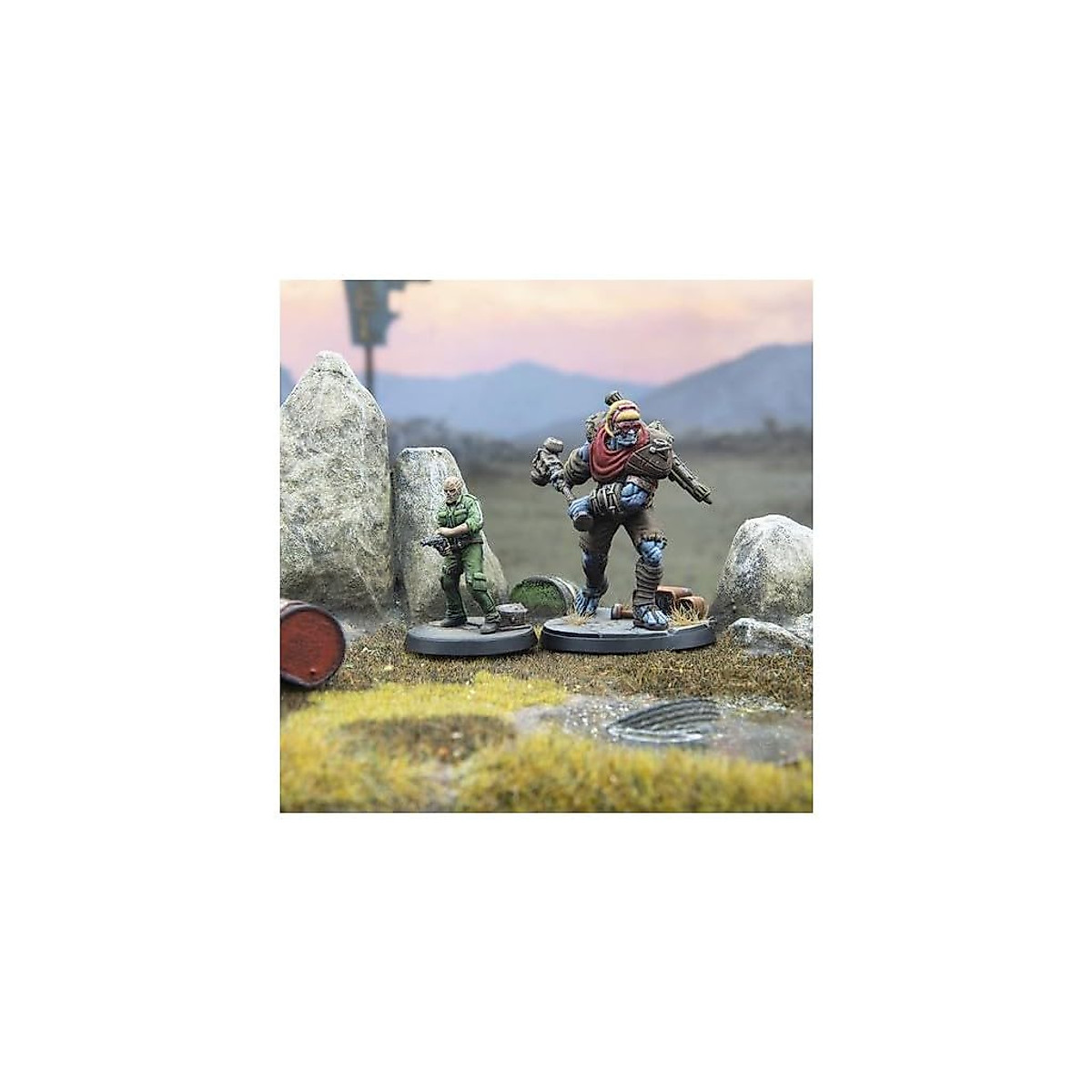 Modiphius Fallout - Wasteland Warfare - Super Mutants Tabitha and Raul, Various