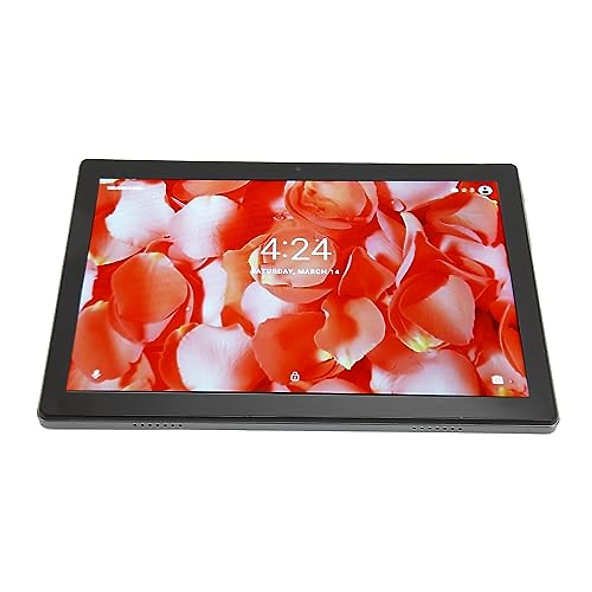 Luqeeg HD Tablet, 3 Card Slots 6GB 128GB Memory 4G LTE 5G WiFi Dual Camera Business Tablet 10.1 Inch FHD for Gaming (US Plug)