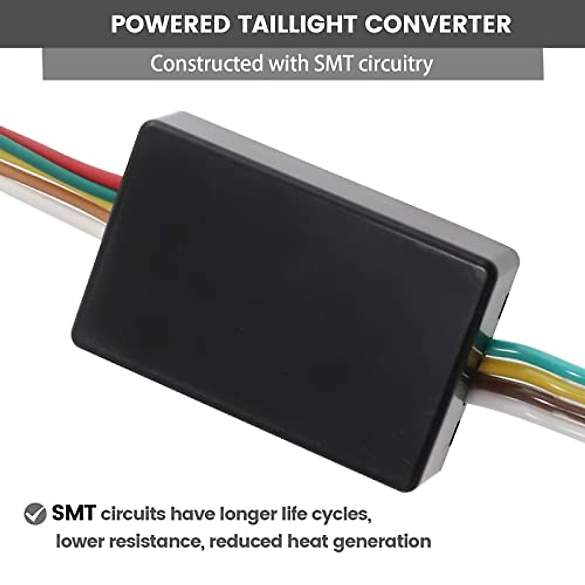 MECMO 4-Pin Trailer Wiring Harness for 2007-2011 Honda CRV, Plug-in Simple Custom-Fit T-Connector 4 Pin Hitch Wiring for Trailer Light Connect