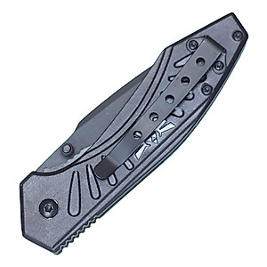 Wartech PWT313 Thumb Open Spring Assisted Twilight Princess Replica Handle Pocket Knives (PWT313BK)