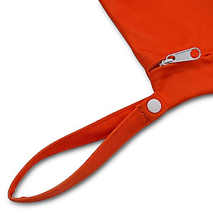 Wet Dry Bags for Diaper Bag - 2 Pack Washable Waterproof Reusable Pouch with Zipper Pocket for Cloth Diapers, Swimsuits, Pool, Beach, Dirty Clothes, Travel, Gym, Yoga Baby Stroller, Breast Pump Parts