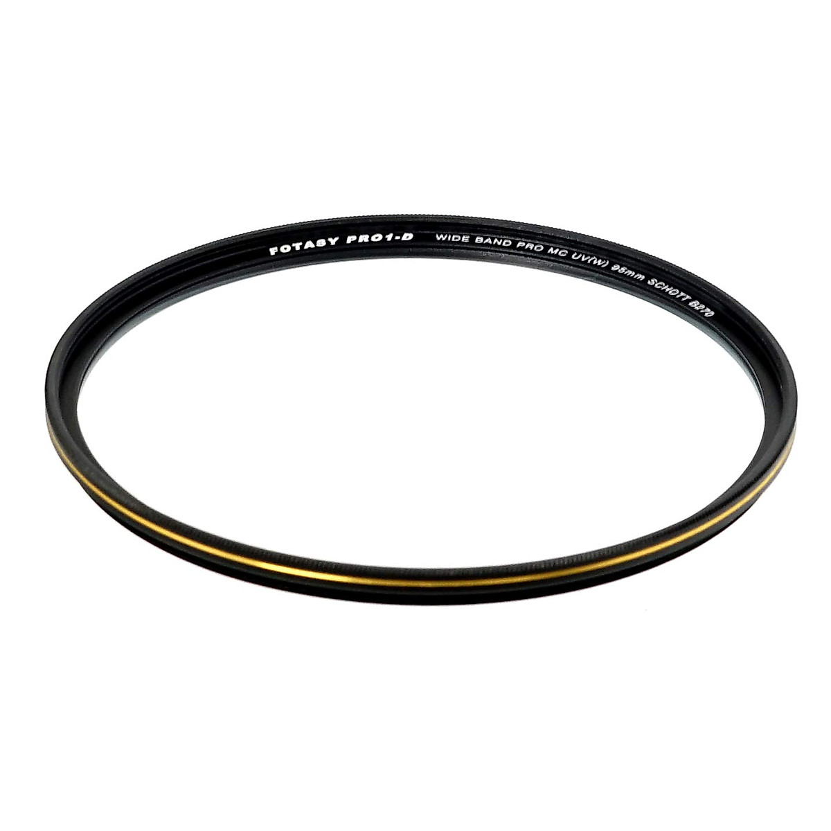 Fotasy 95mm Ultra Slim UV Protection Lens Filter, Nano Coatings MRC Multi Resistant Coating Oil Water Scratch, 18 Layers Multi-Coated 95 mm MCUV Filter, Transmission Rate ≥ 99.7%, Schott B270 Glass