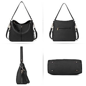 CLUCI Purses and Handbags for Women Vegan Leather Hobo Bags Large Ladies Tote Crossbody Shoulder Bag