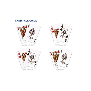 KEM Paisley Bridge Size Jumbo Index Playing Cards