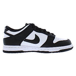 Nike Youth Dunk Low Retro GS CW1590 100 Panda - Black/White - Size 6.5Y