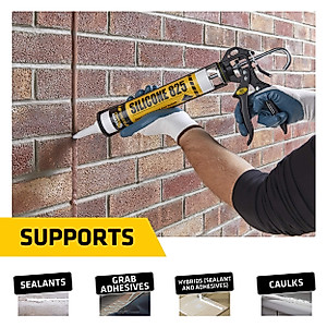 Everbuild Power Pro Heavy Duty Sealant/Adhesive Cartridge Applicator Gun