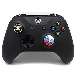 Wogame 2PCS Silicone Analog Thumb Stick Grips Joystick Cover Cap for PS5 PS4 Pro PS3 Controller Thumbstick Cap for Xbox 360 Xbox One Slim X Elite Switch Pro Controller (Spiderman)