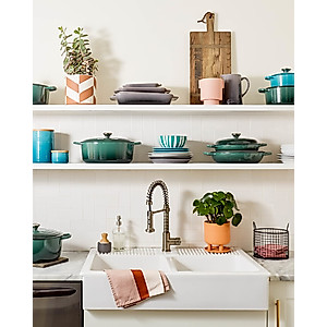 Le Creuset Enamel Over Steel Stockpot, 8-Quart Artichaut