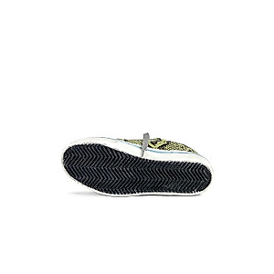 Golden Goose Women's Superstar Penstar Sneaker (Lime Black/White/Silver, numeric_6)