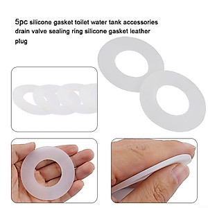 5pcs Seal Washer for Geberit Silicone Rubber Flush Valve Seal Washer Diaphragm 816.418.00.1