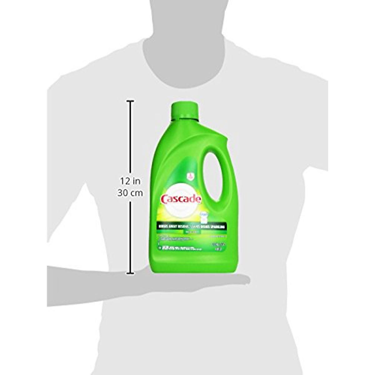 Cascade Dishwasher Detergent Gel, Fresh Scent, 75 oz