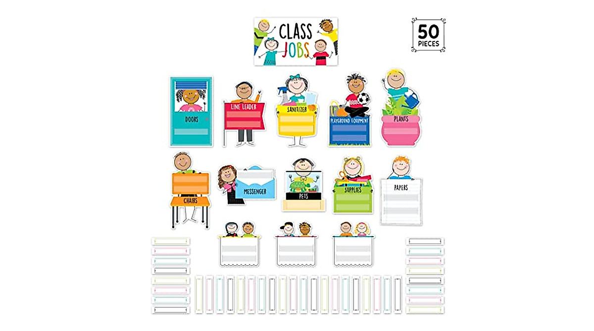 Class Jobs Bulletin Board Set for Classroom Management | Creative ...