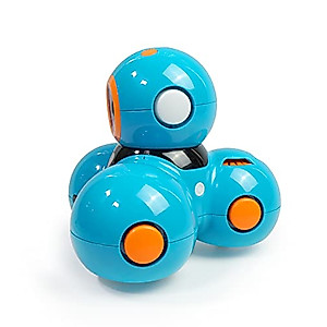 Wonder Workshop Dash – Coding Robot for Kids 6+ – Voice Activated – Navigates Objects – 5 Free Programming STEM Apps – Creating Confident Digital Citizens , Blue