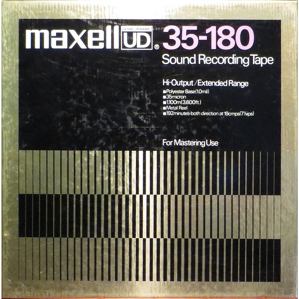 Maxell UD 35-180 Reel to Reel Recordinging Tape