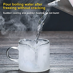 URMAGIC 2 Pcs Whiskey Glasses,6 Oz Mountain Fuji Style Wine Glasses,Mount Fuji Glass Cups,Japanese-Style Bar Glassware,Cocktail Glasses,Creative Drinking Glasses for Coffee, Milk, Tea,Wine,Water