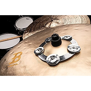 Meinl Cymbals Dry Ching Ring Tambourine Jingle Effect — NOT Made in China — for Hihats, Crashes, Rides and Stacks (DCRING)