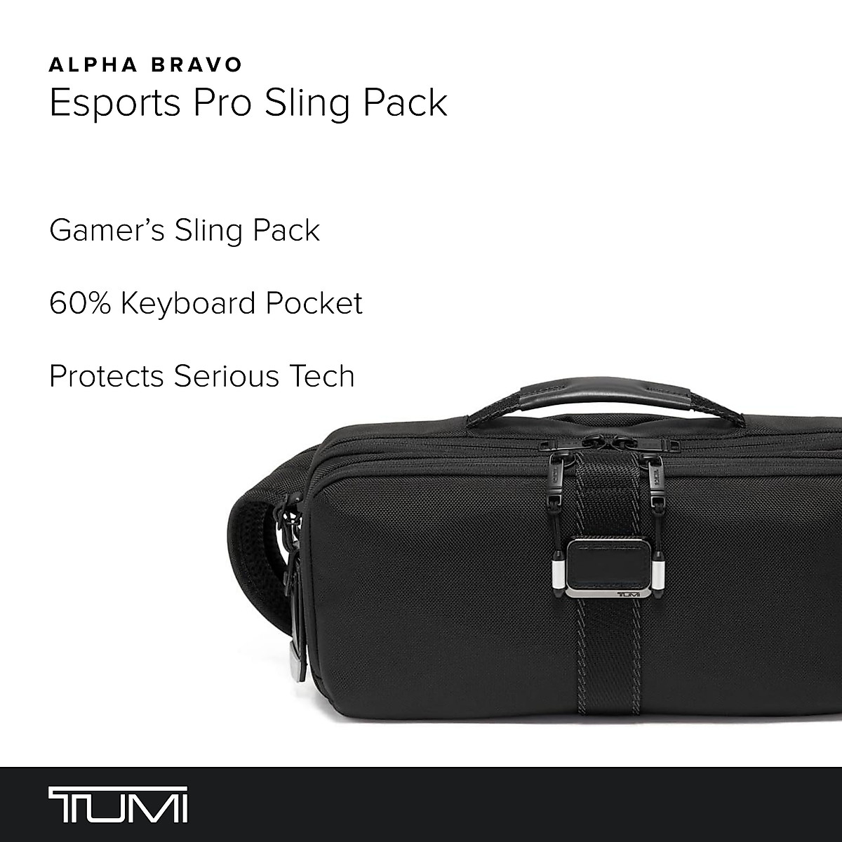 TUMI - Alpha Bravo Esports Pro Sling Pack - Black