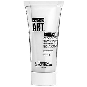 L'Oreal Professionnel Bouncy & Tender | Adds Frizz Resistance and Softness | Curl Defining Gel | Provides Light Hold | For All Hair Types