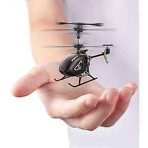 SYMA S100 Mini RC Helicopter with Gyro Stabilizer, Altitude Hold, 3.5 Channel, 5-7 Min Flight Time