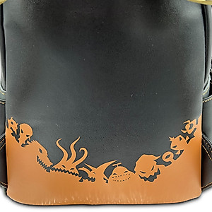 Loungefly GT Exclusive Disney The Nightmare Before Christmas Harlequin Demon Cosplay Mini Backpack